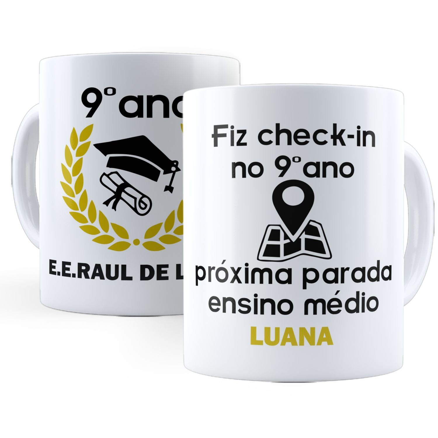 Caneca Personalizada de porcelana para formatura